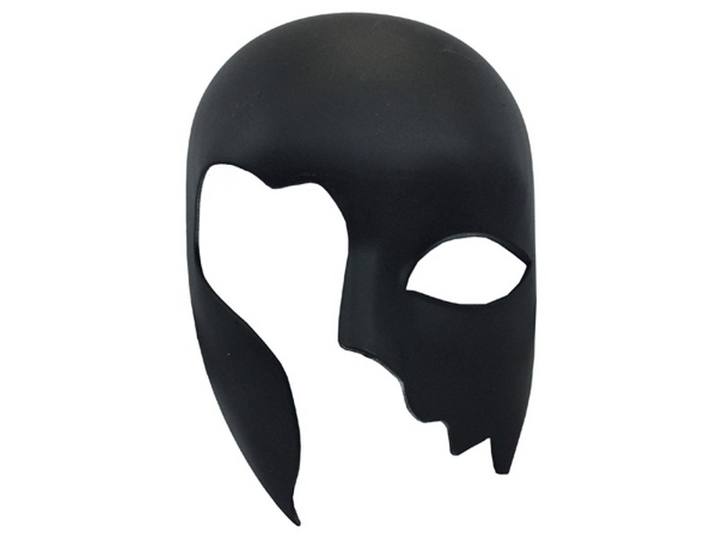 Black Half mask