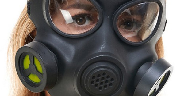 Black Full Face Gas Mask | KBW GLOBAL CORP.