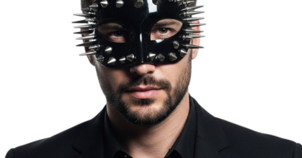 Spike black mask