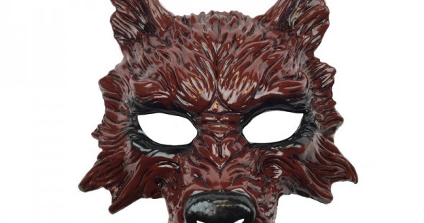 Wolf Half Face Mask