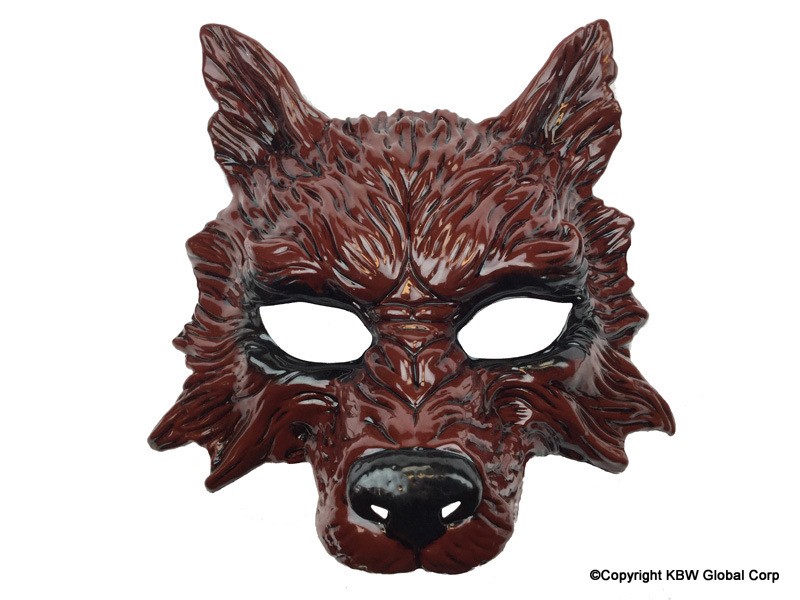 Wolf Half Face Mask