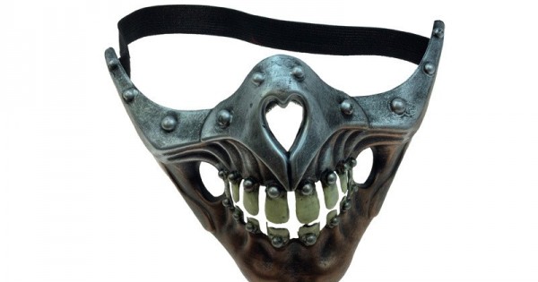 Steampunk Half Face Mask